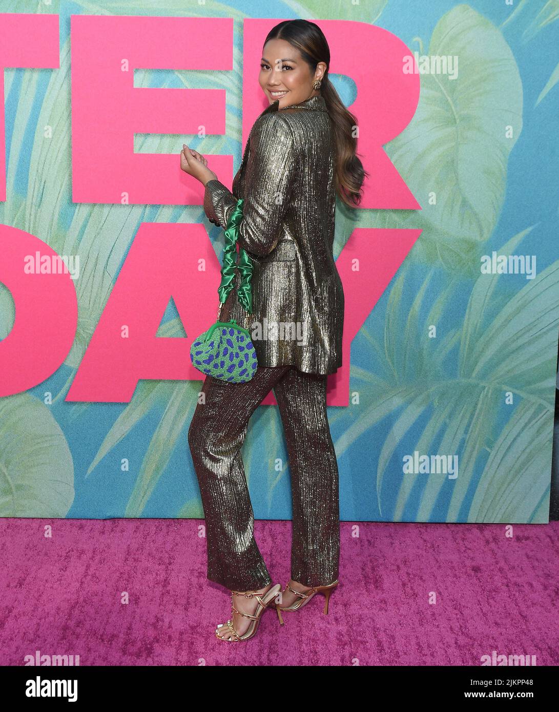 Los Angeles, USA. 02nd Aug, 2022. Mica Javier arrives at the Universal ...