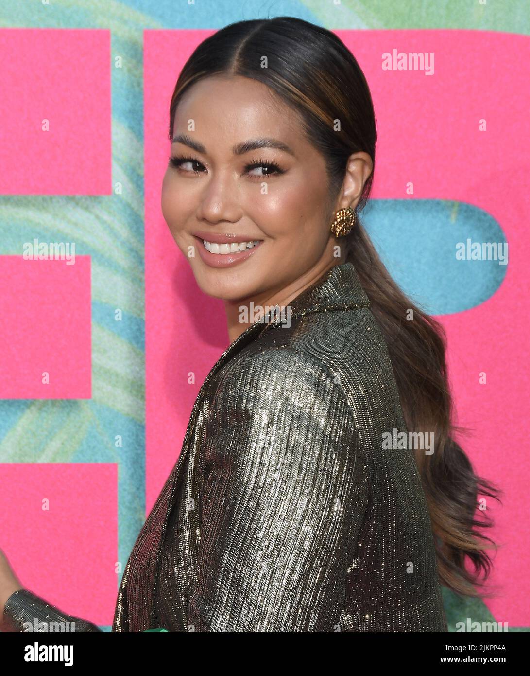 Los Angeles, USA. 02nd Aug, 2022. Mica Javier arrives at the Universal ...