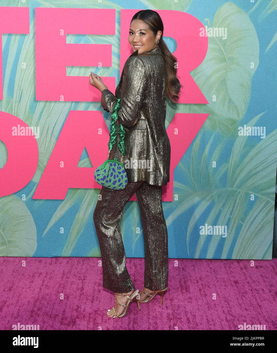 Los Angeles, USA. 02nd Aug, 2022. Mica Javier arrives at the Universal ...