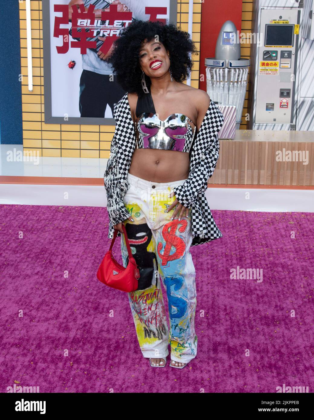 August 1, 2022, Westwood, California, USA: Jonica Booth attends the Los Angeles Premiere Of ...