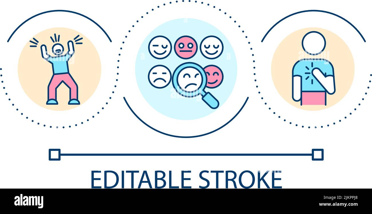 Analyze emotional state loop concept icon Stock Vector Image & Art - Alamy Analyze emotional state loop concept icon Stock Vector Image & Art - Alamy