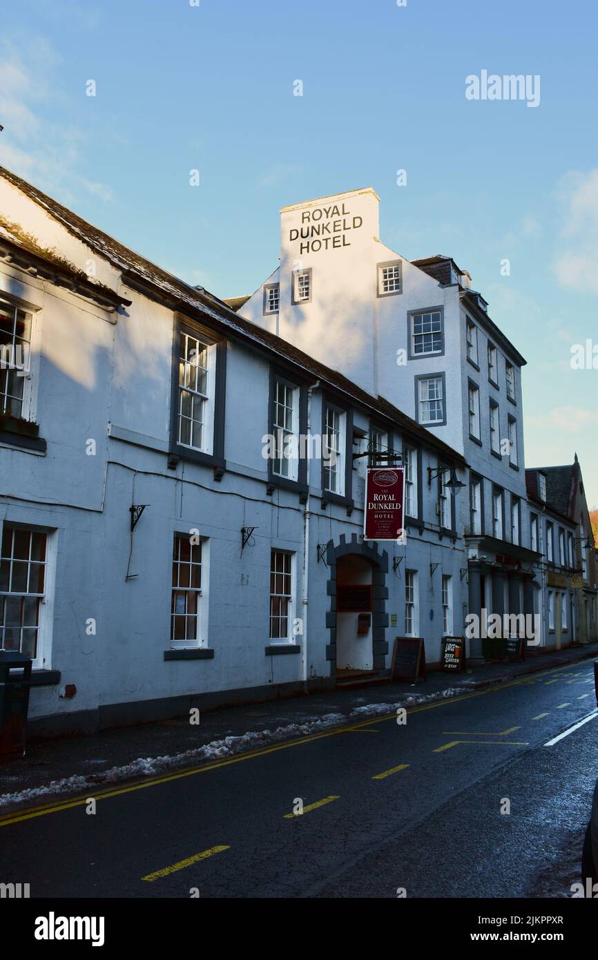 The Royal Dunkeld Hotel is one of the main hotels in this pretty ...