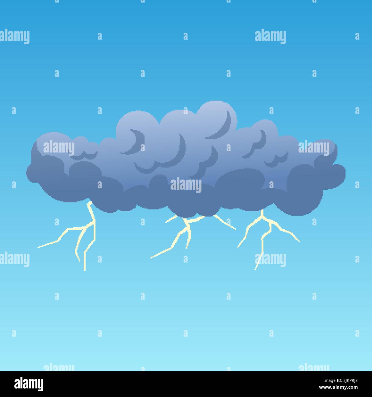 storm cloud cartoon vector Stock Vector Image & Art - Alamy