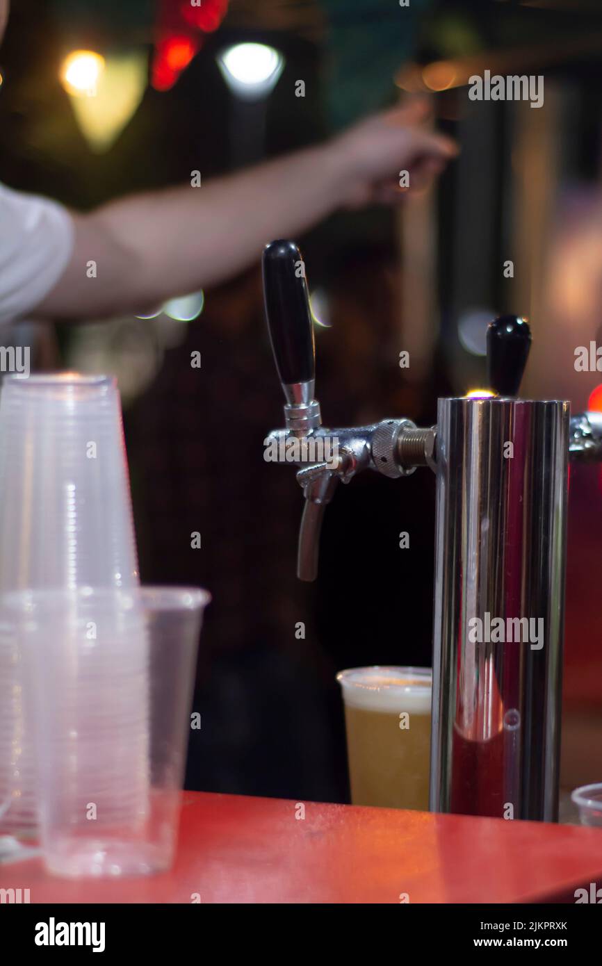 Plastic cups of beer hi-res stock photography and images - Alamy