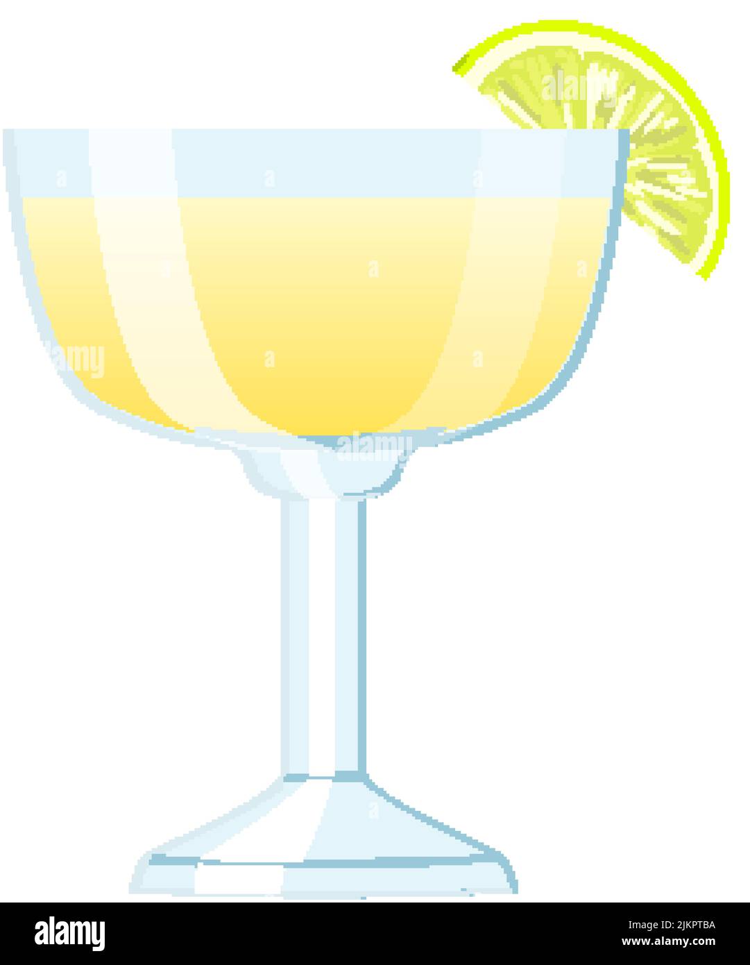 margarita cocktail cartoon vector illustration Stock Vector Image & Art ...