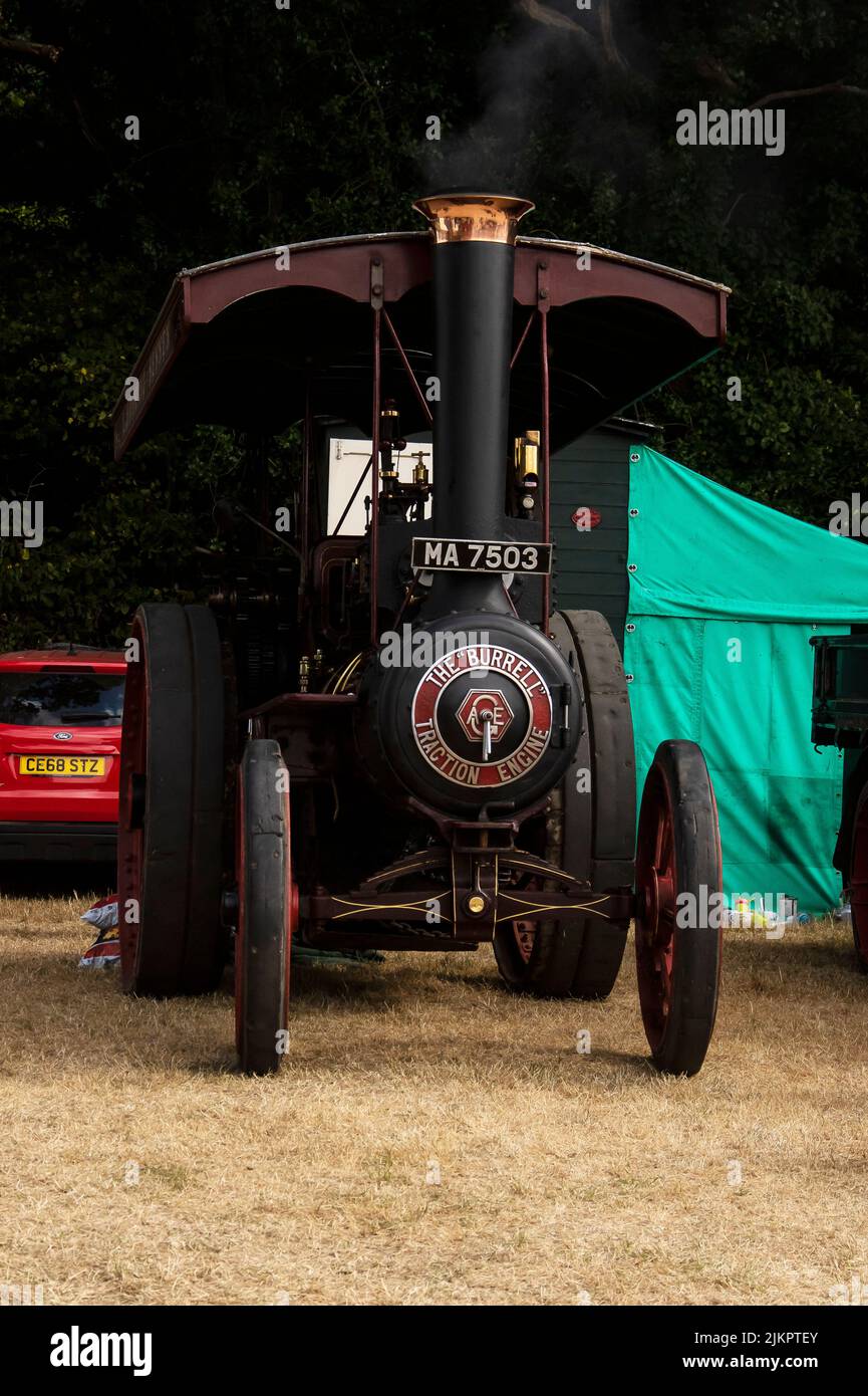 Netley Marsh steam fair 2022, some of the varied vehicles on display ...
