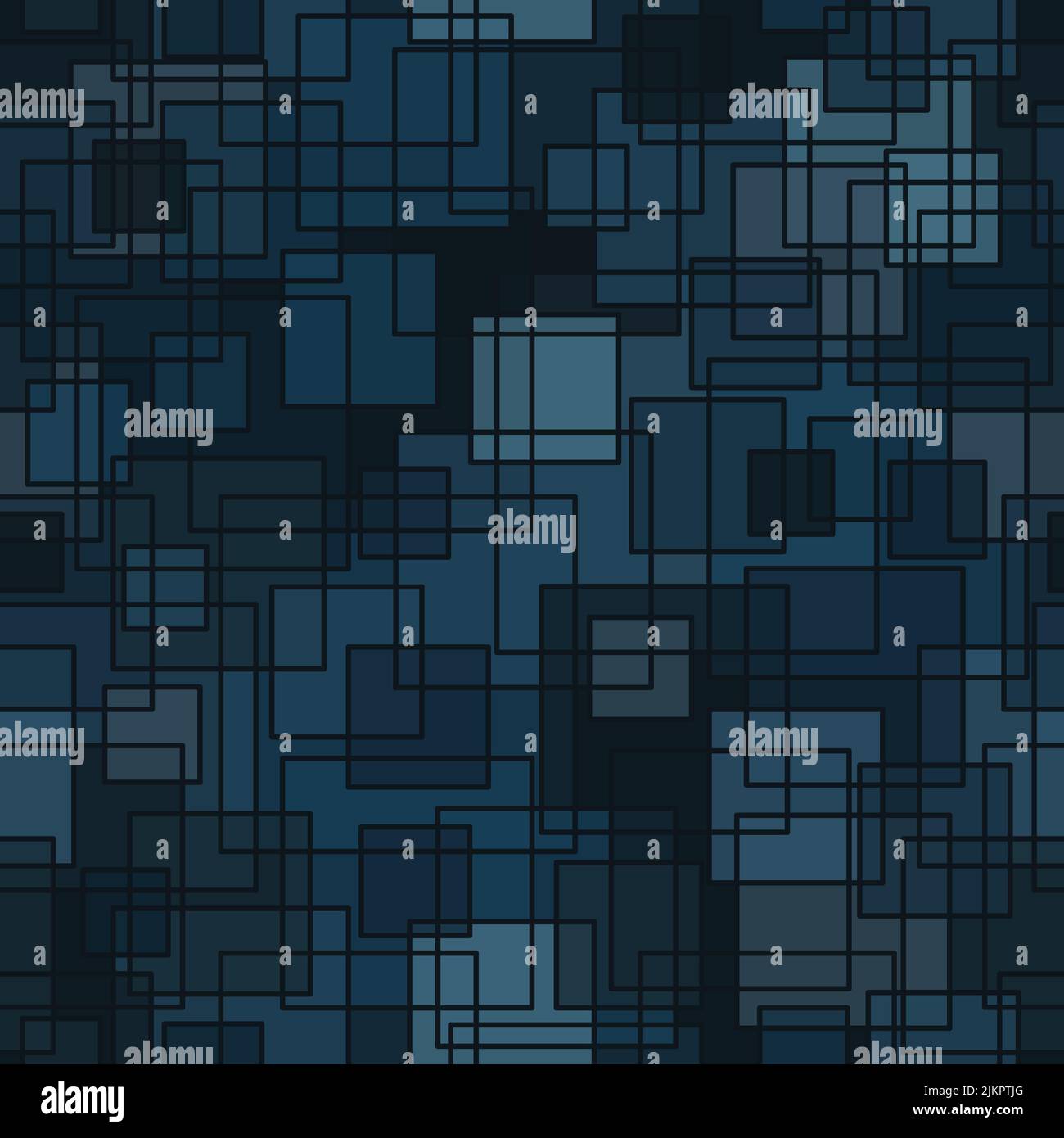 Quad seamless pattern. Repeated overlap hexagon motif texture print ...