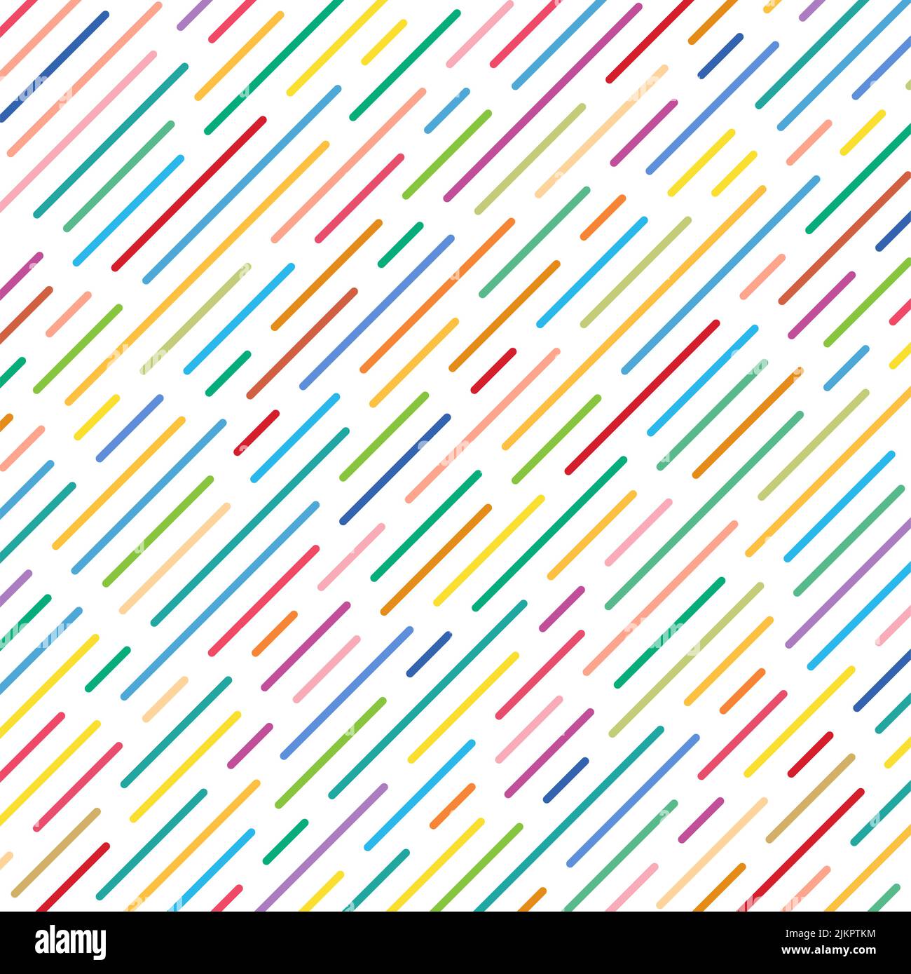 Diagonal stripes of different lengths and different colors. Different ...