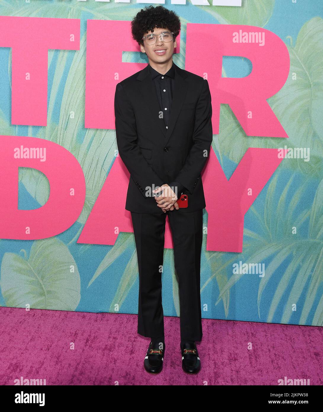 Los Angeles, USA. 02nd Aug, 2022. Joseph Herbert Jr. arrives at the ...