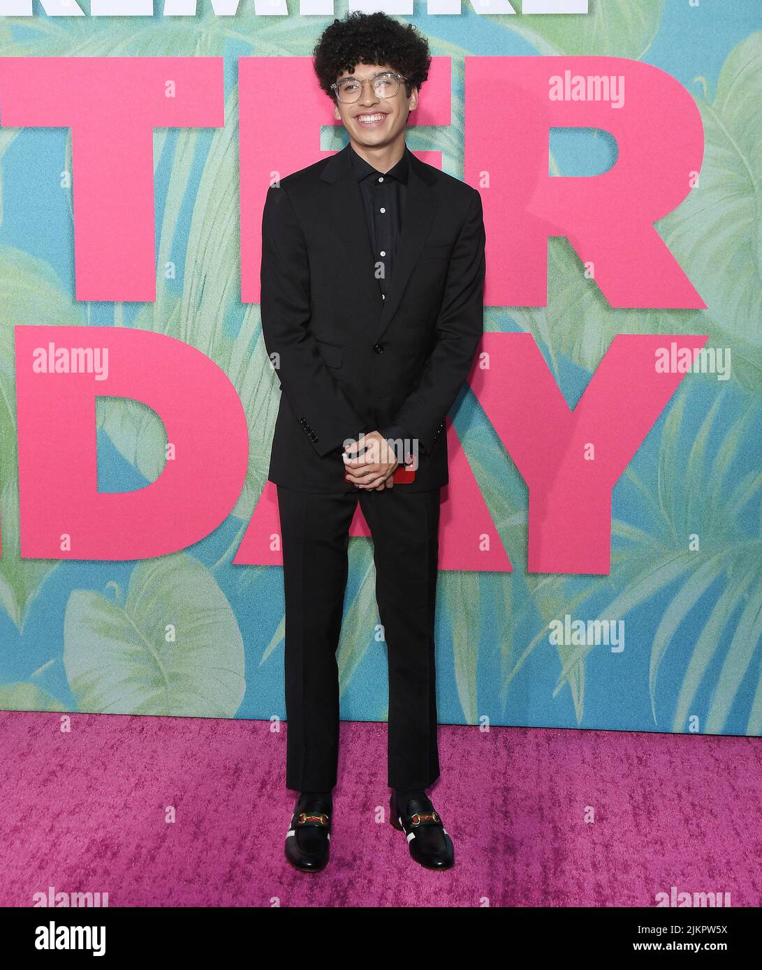Los Angeles, USA. 02nd Aug, 2022. Joseph Herbert Jr. arrives at the ...
