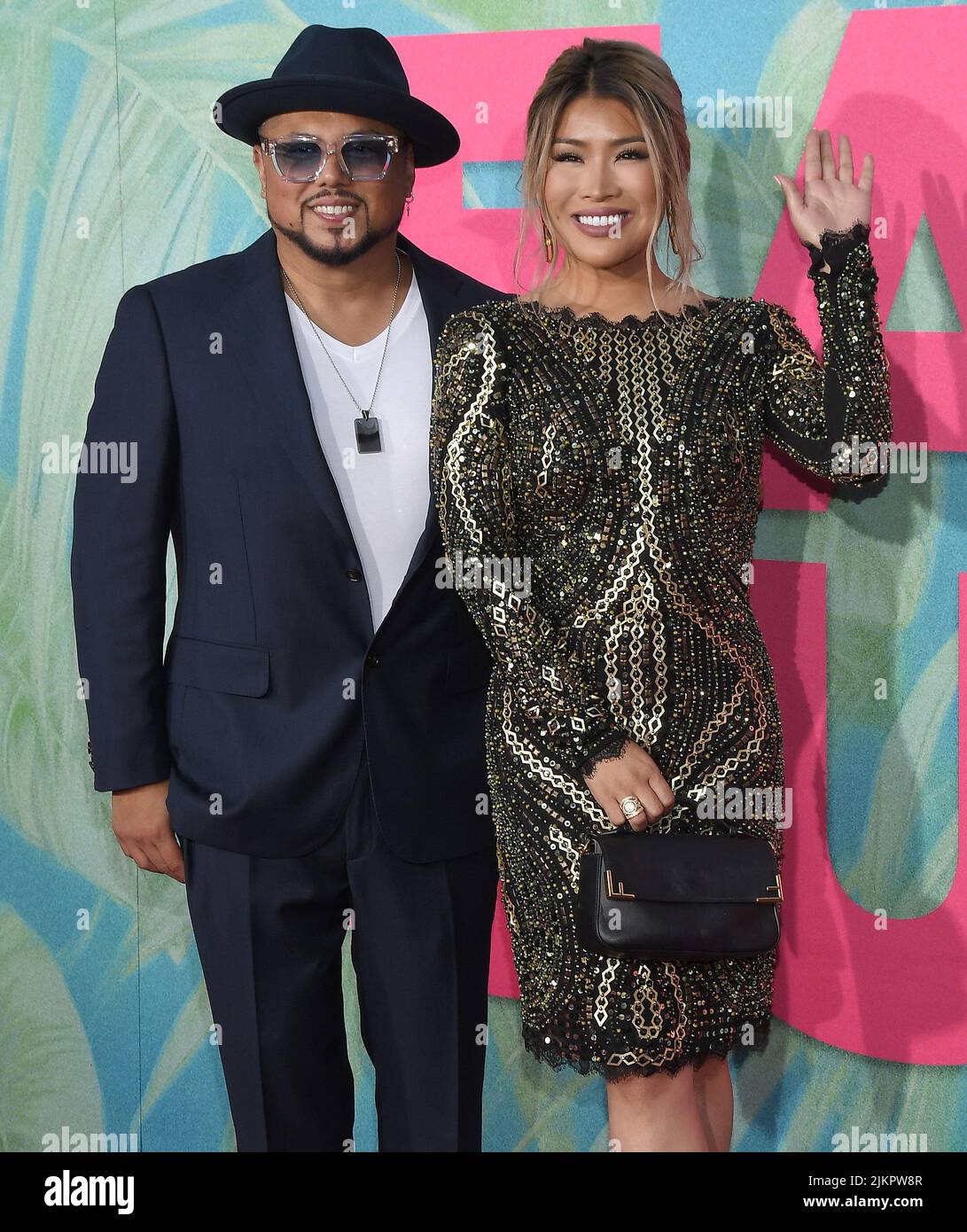 Los Angeles, USA. 02nd Aug, 2022. (L-R) Joey Guila and Jiaoying Summers ...
