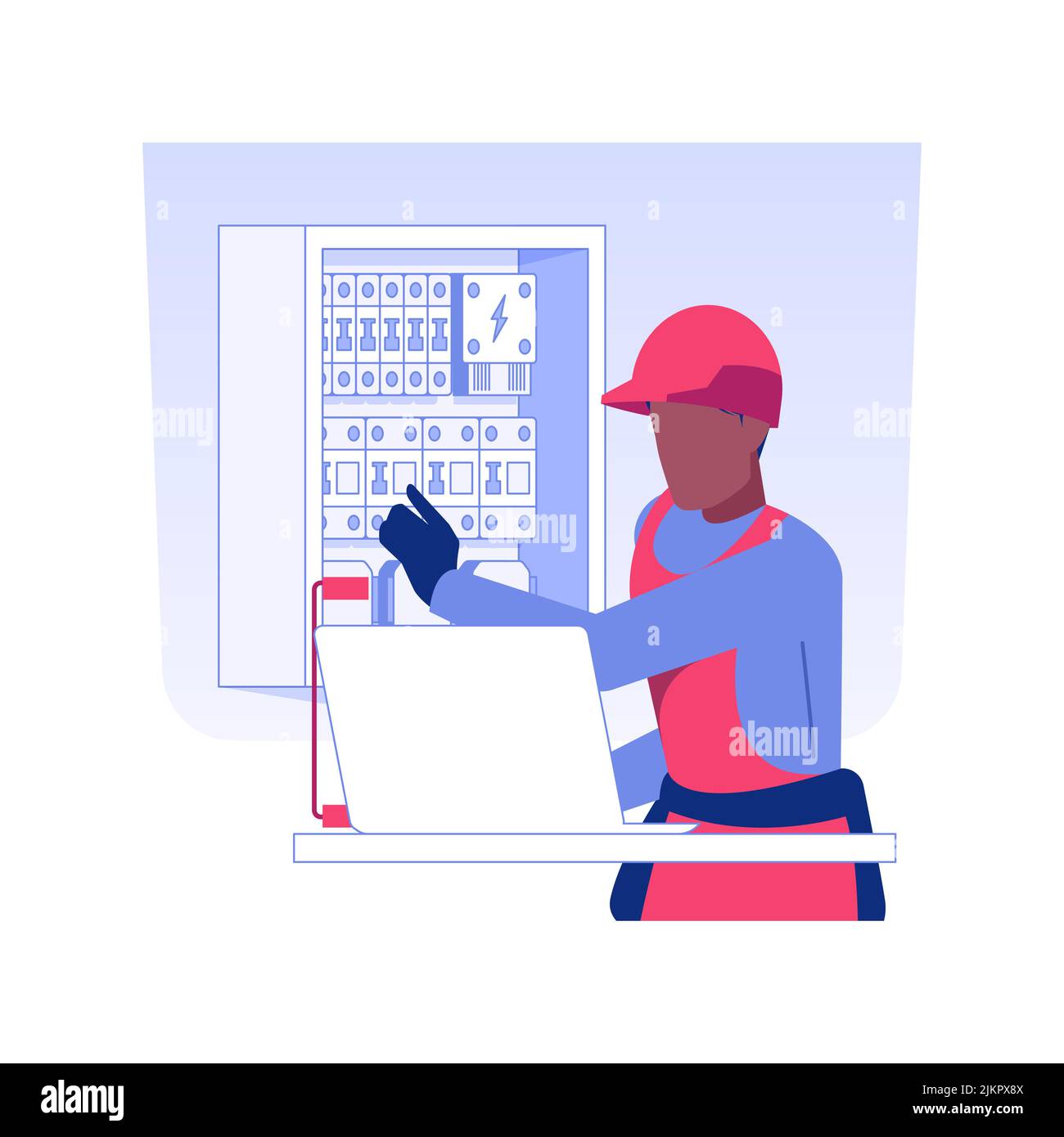 Pat testing Stock Vector Images - Alamy