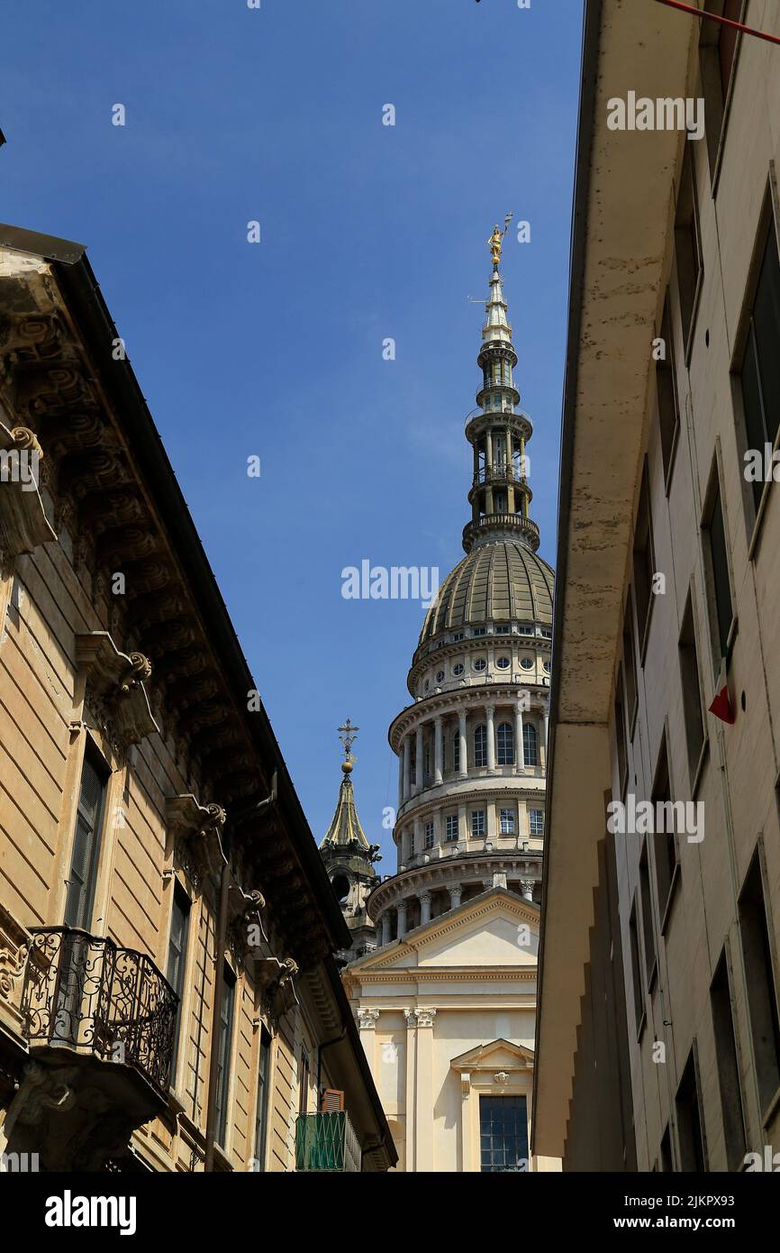 Novara cathedral, Novara, Italy Stock Photo - Alamy
