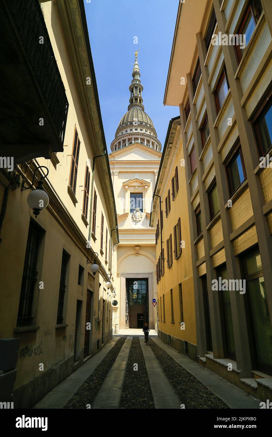 Novara cathedral, Novara, Italy Stock Photo - Alamy
