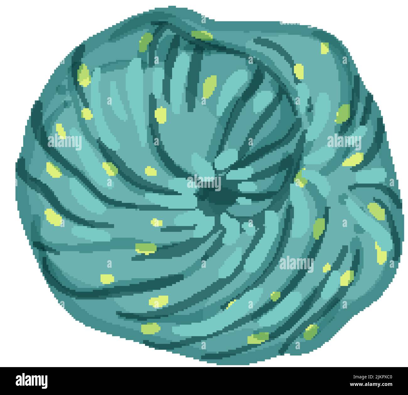 ball yarn wool cartoon vector illustration Stock Vector Image & Art - Alamy