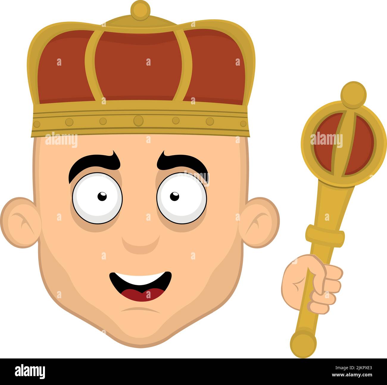 Gold Scepter Stock Vector Images Alamy