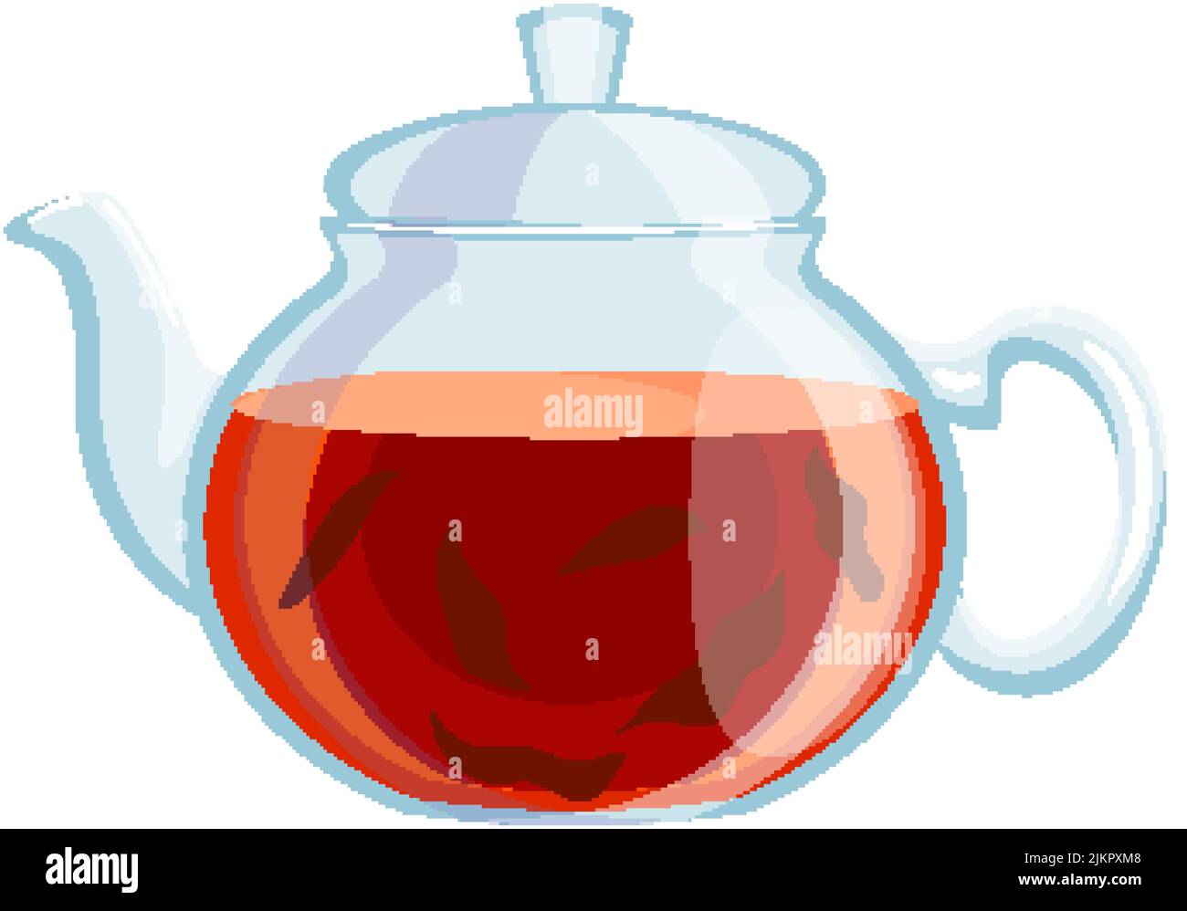 teapot glass cartoon vector illustration Stock Vector Image & Art - Alamy