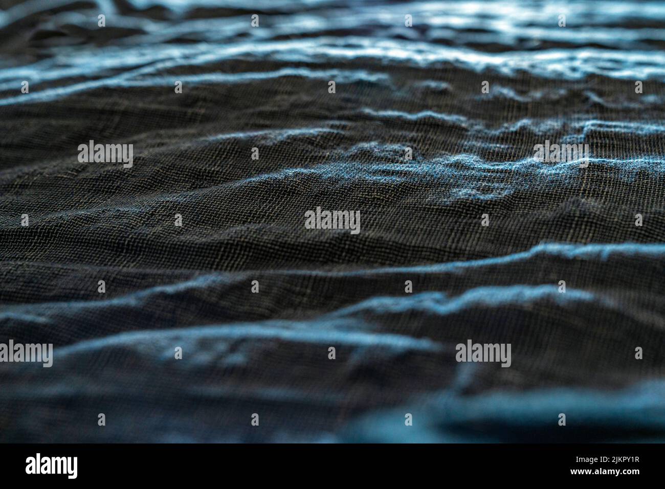Jeans texture with blur effect Stock Photo - Alamy