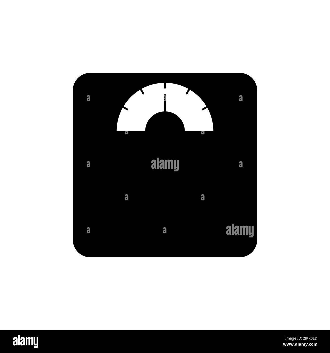 Scale black vector icon on white background Stock Vector Image & Art ...