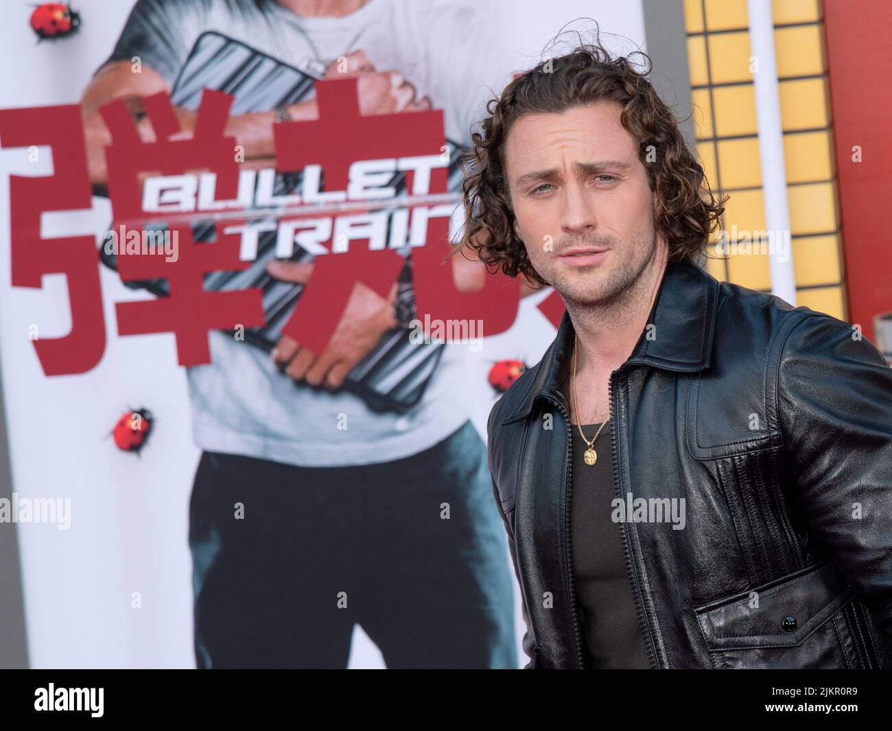 01 August 2022 - Los Angeles, California - Aaron Taylor-Johnson. Los ...