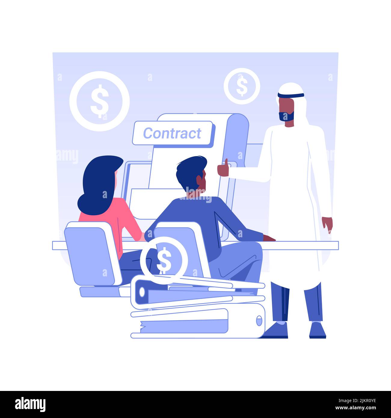 Exhibition deal Cut Out Stock Images & Pictures - Alamy