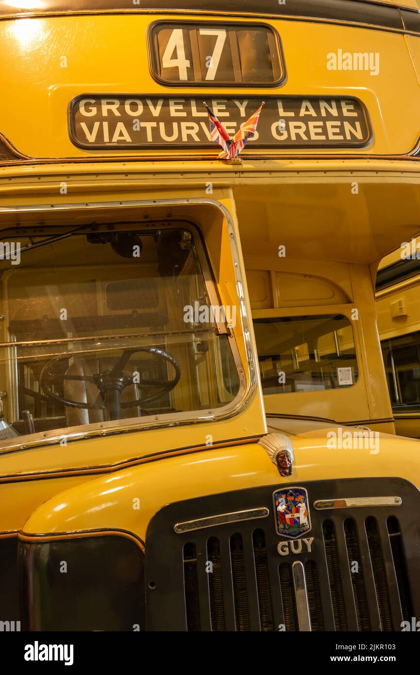 The front of a Guy Arab Double Decker Bus of West Midlands Travel at ...