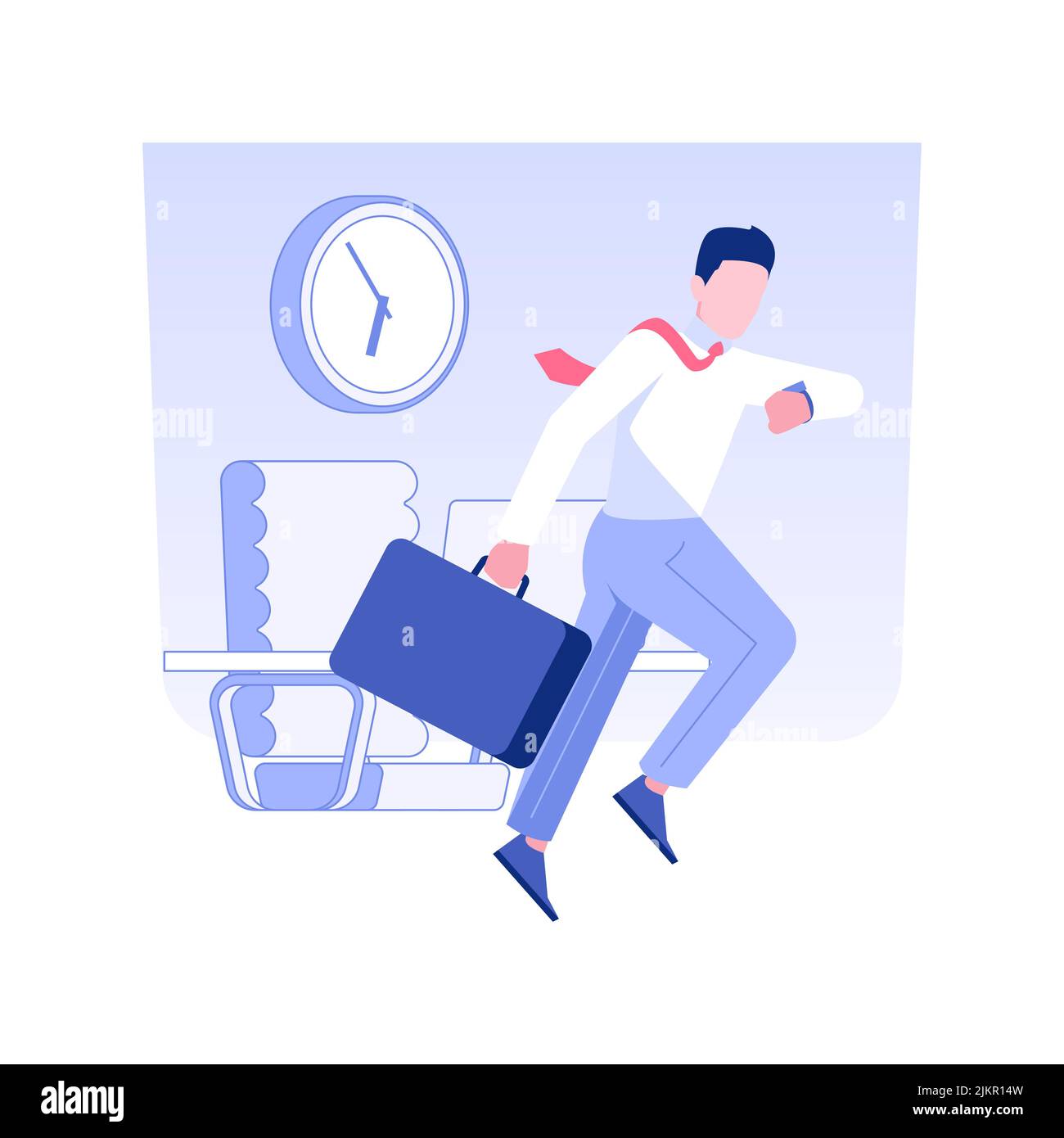 In a hurry, watch Stock Vector Images - Alamy