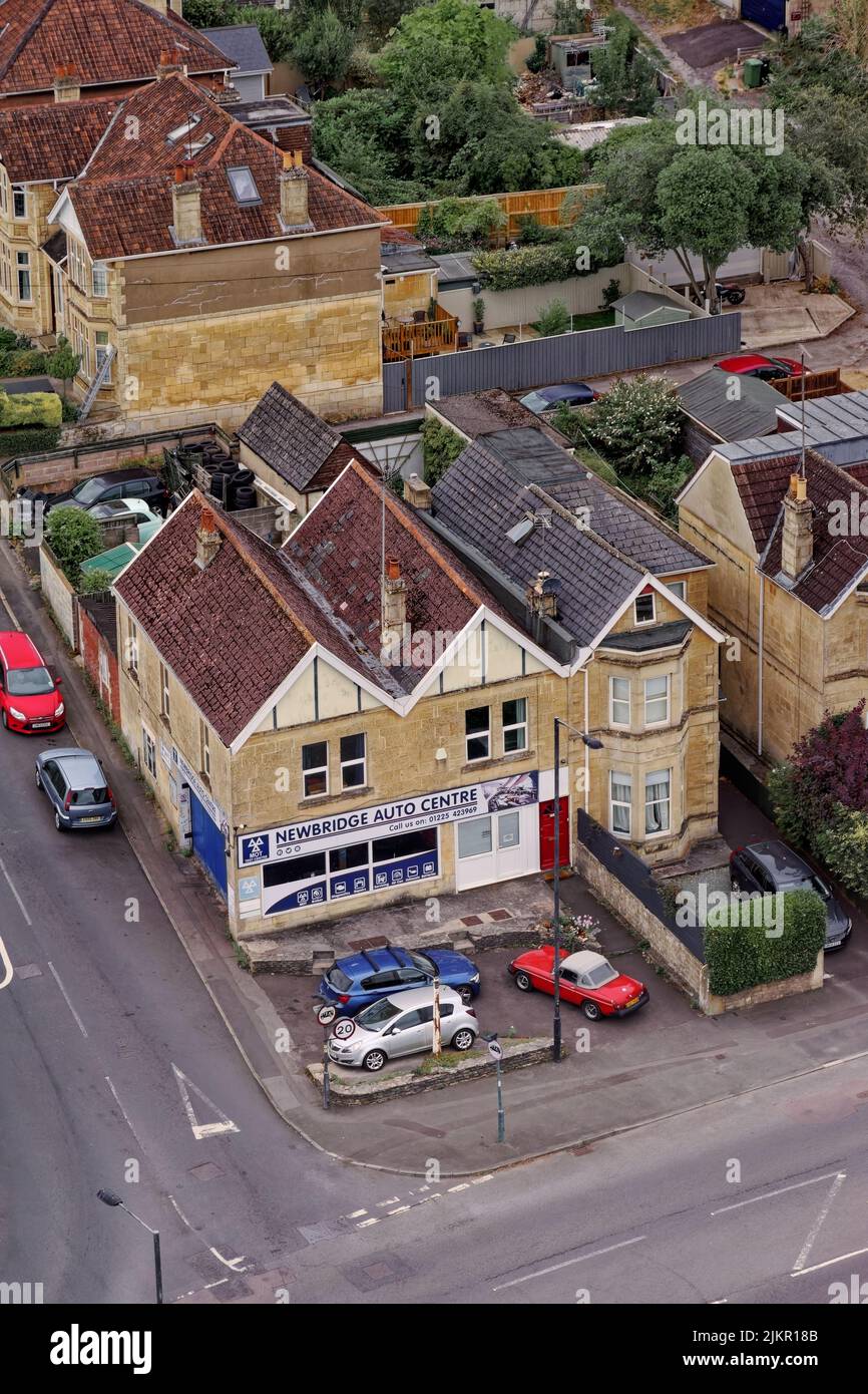 Hot air balloon ride over Bath Stock Photo - Alamy