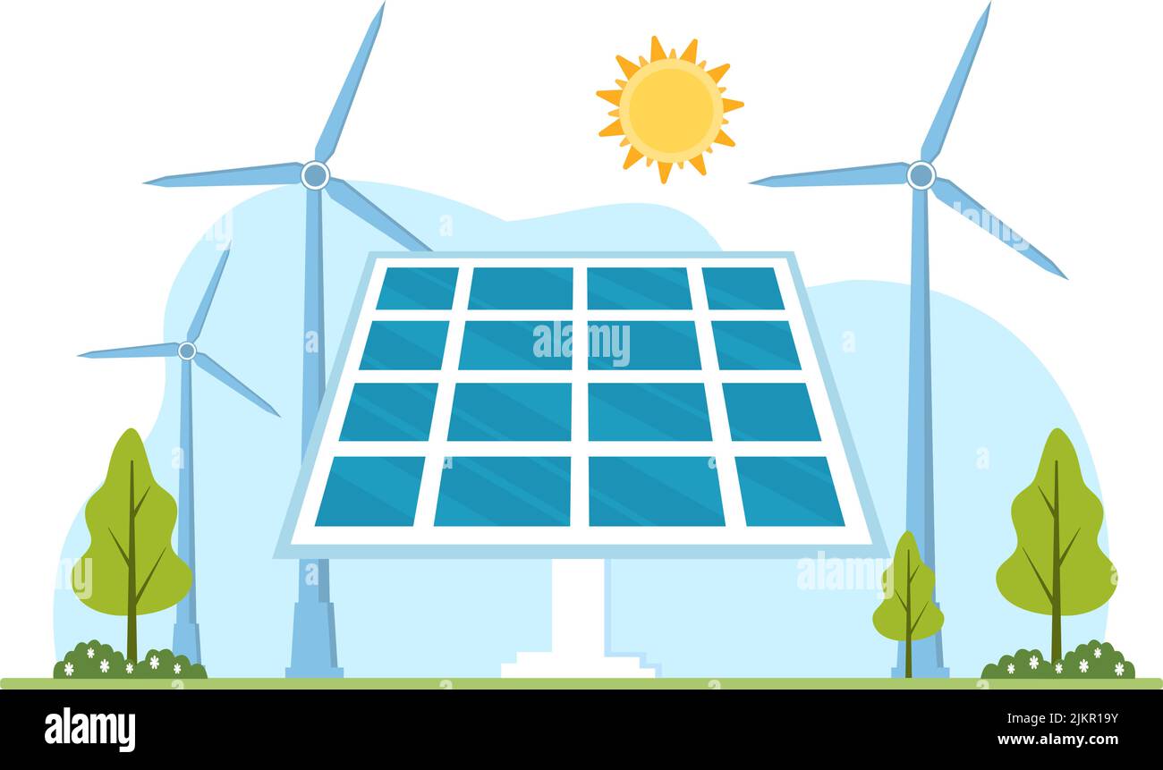 Solar Energy Installation, Panel or Wind Turbine Maintenance with Home ...