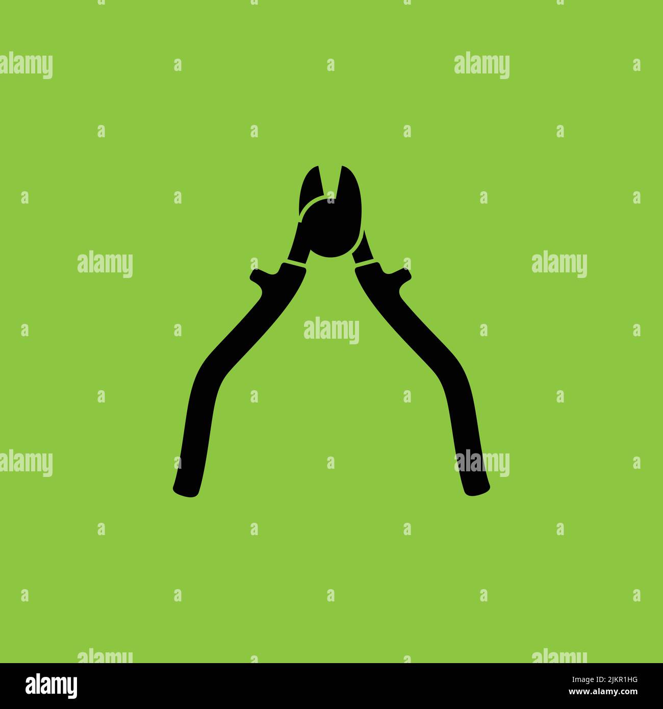 Diagonal cutters Stock Vector Images - Alamy