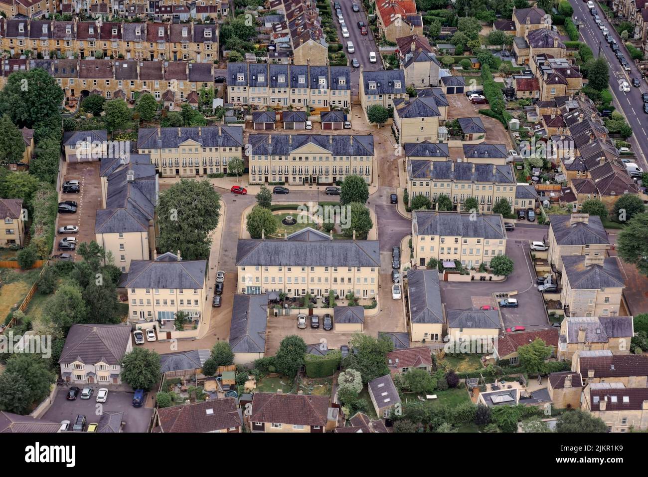 Hot air balloon ride over Bath Stock Photo - Alamy