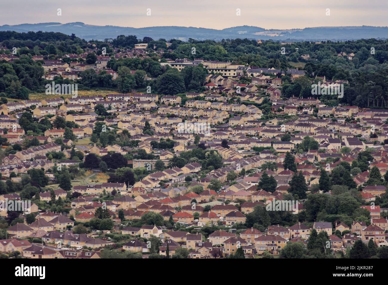 Hot air balloon ride over Bath Stock Photo - Alamy
