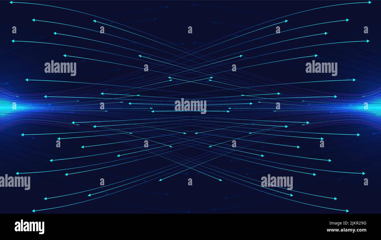 Flow waveform Stock Vector Images - Alamy