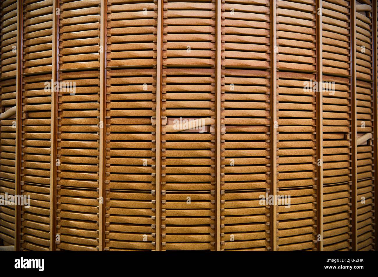 Winding of high voltage power transformer with copper bars Stock Photo ...