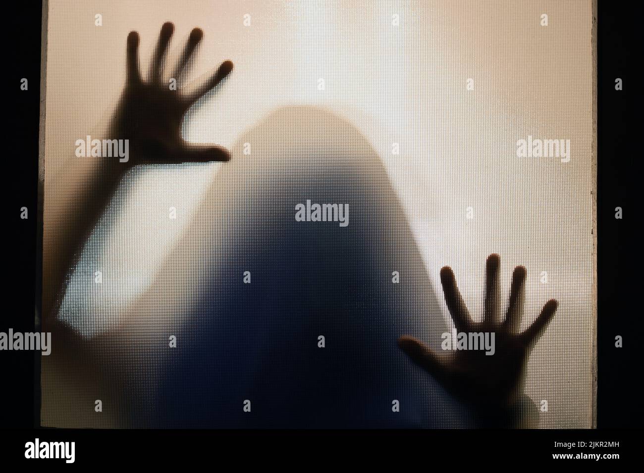 Woman ghost figure behind hi-res stock photography and images - Alamy