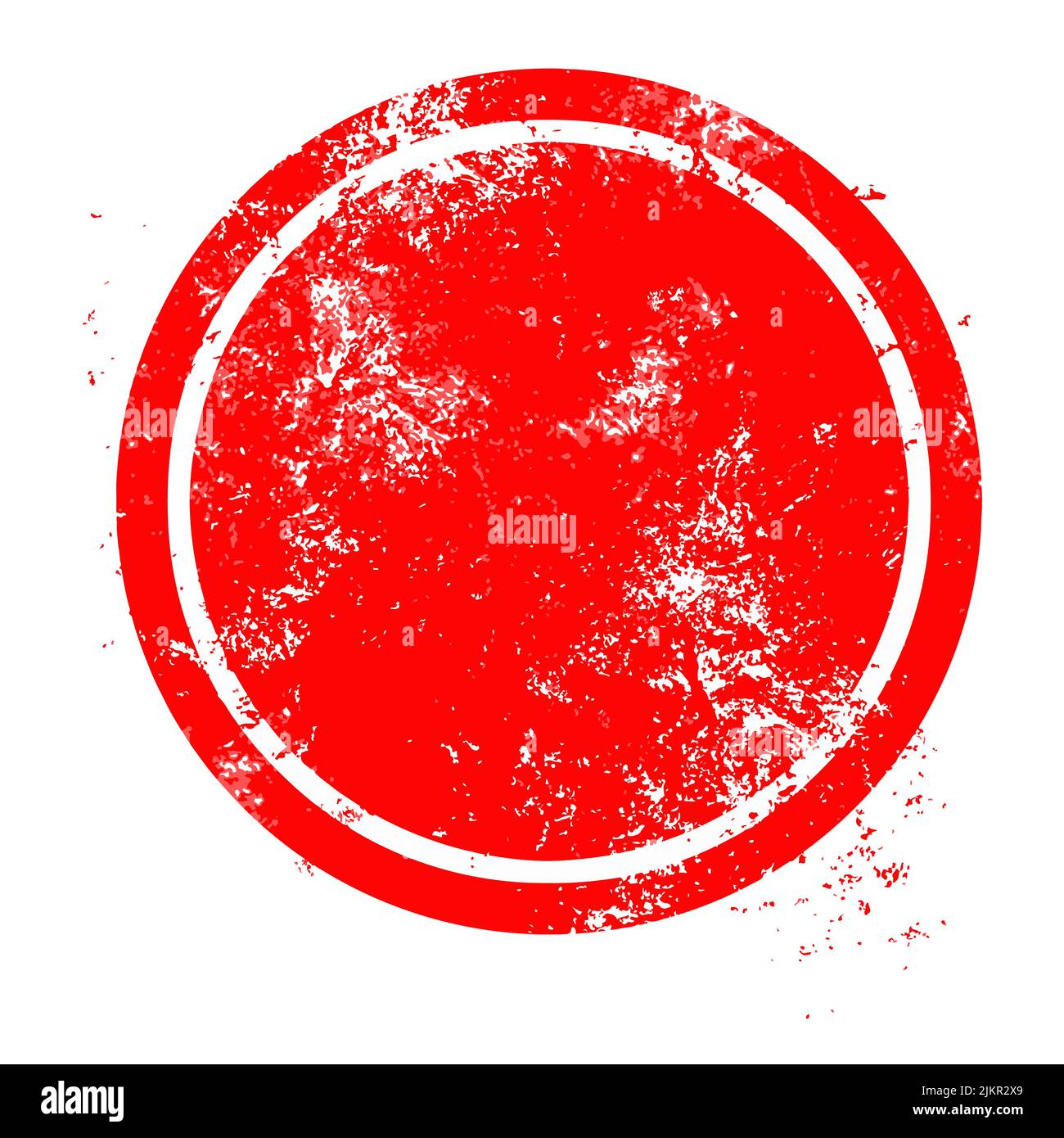 red dirty blank stamp isolated on white background vector illustration ...