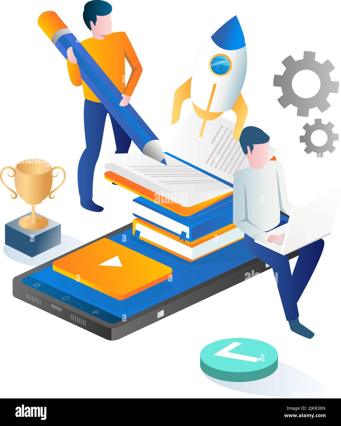 School startup Stock Vector Images - Alamy