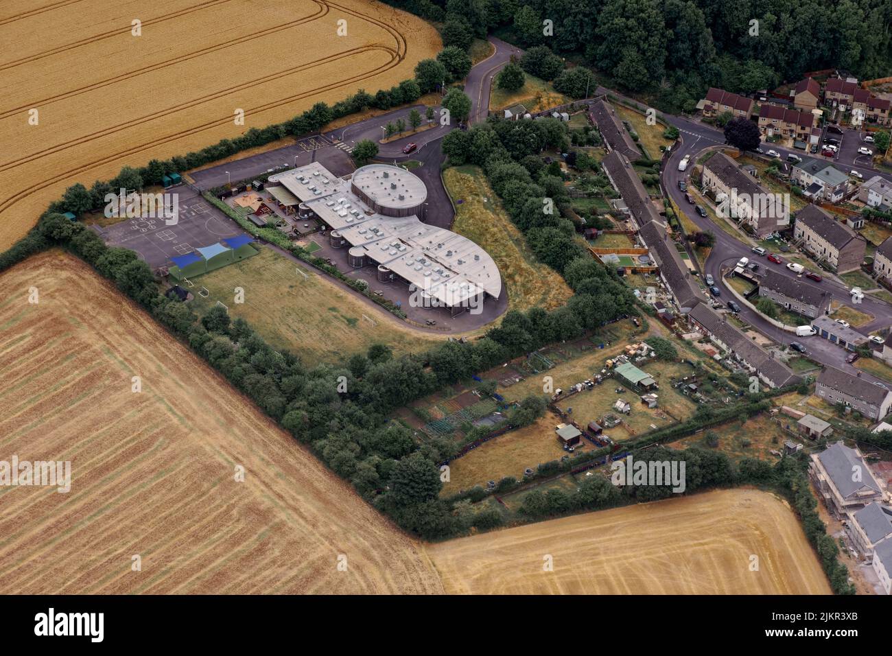 Hot air balloon ride over Bath Stock Photo - Alamy