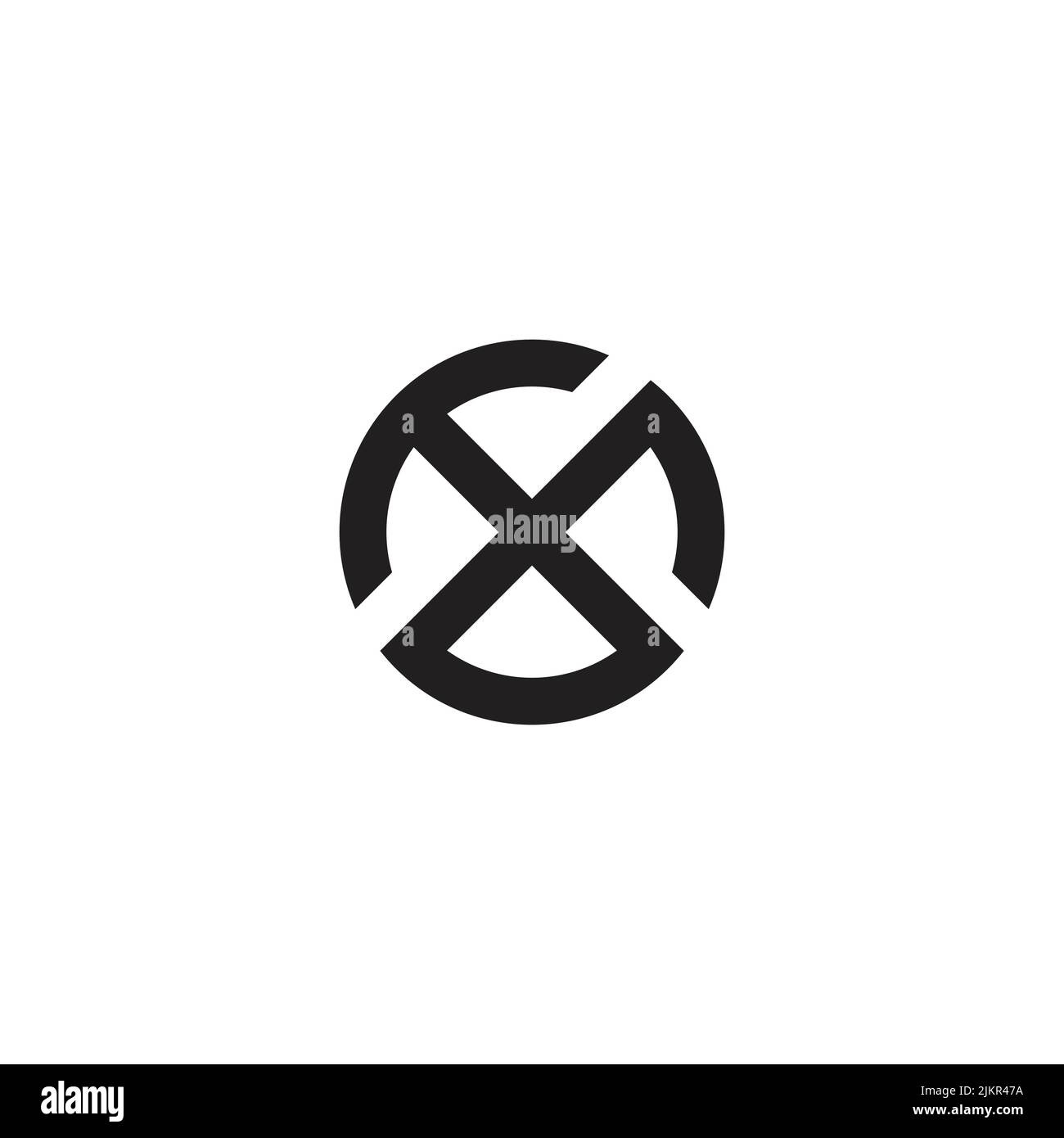 Circle And Cross Logo Circle And Cross Hi Res Stock Photography And