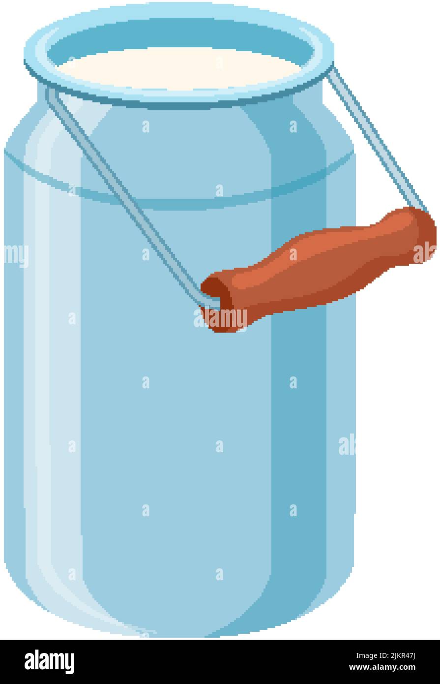 milk can cartoon vector illustration Stock Vector Image & Art - Alamy