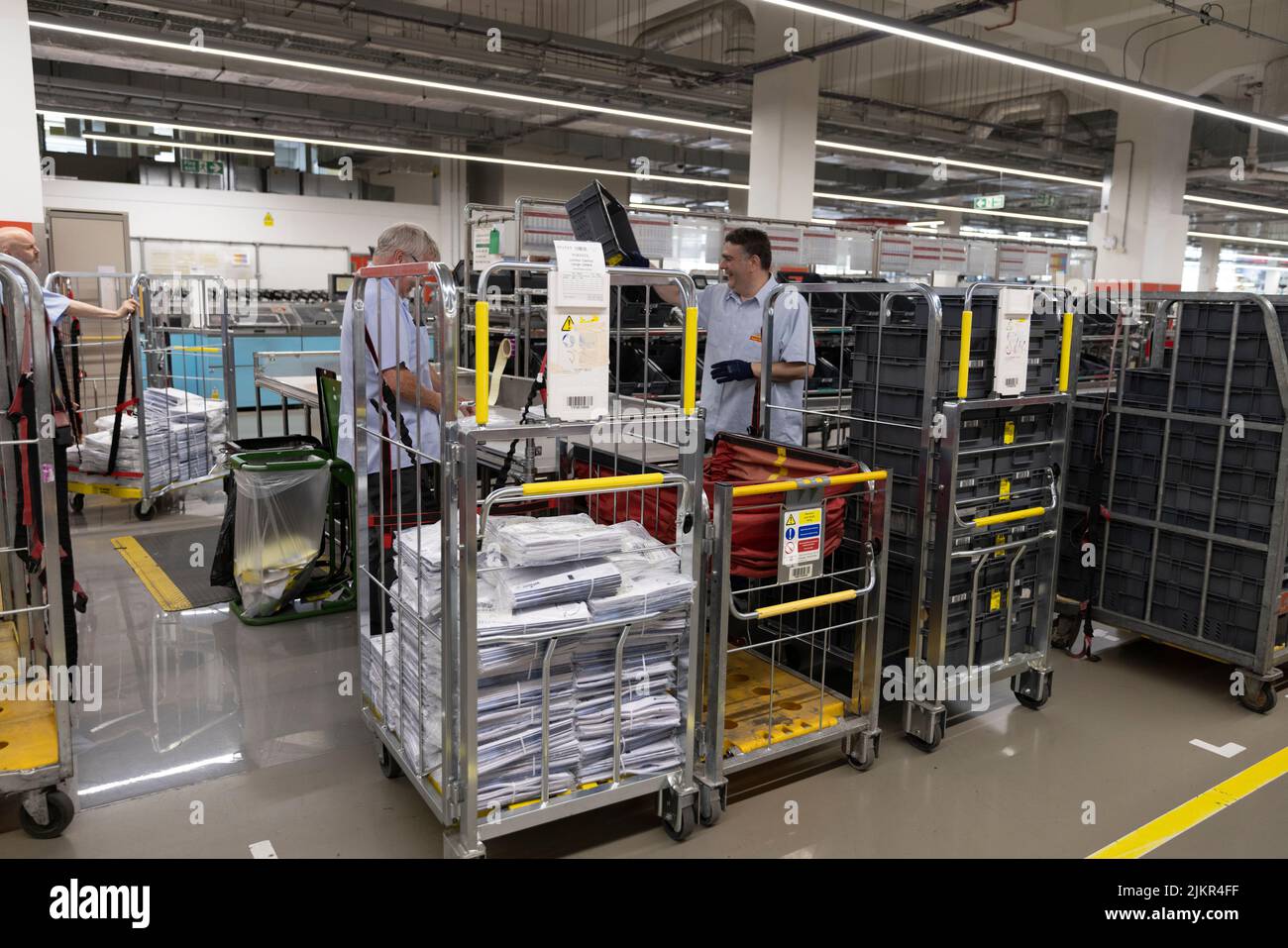 Royal Mail sorting office at Mount Pleasant, London, England, United ...