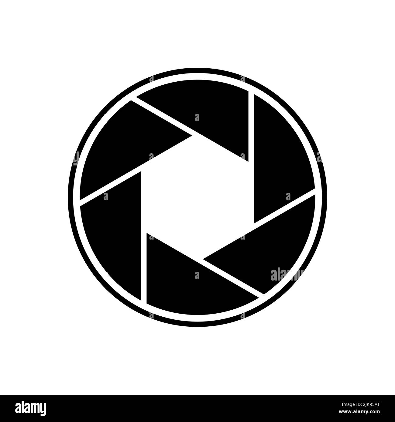 Professional camera frame icon Black and White Stock Photos & Images ...