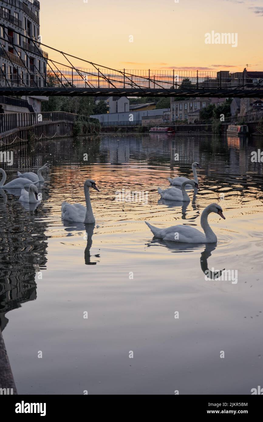 Sunset over Bath Stock Photo - Alamy