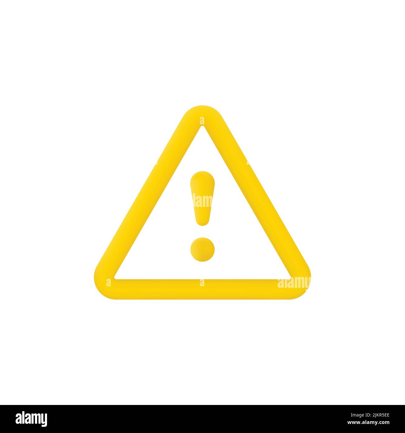 3d danger sign vector illustration Stock Vector Image & Art - Alamy