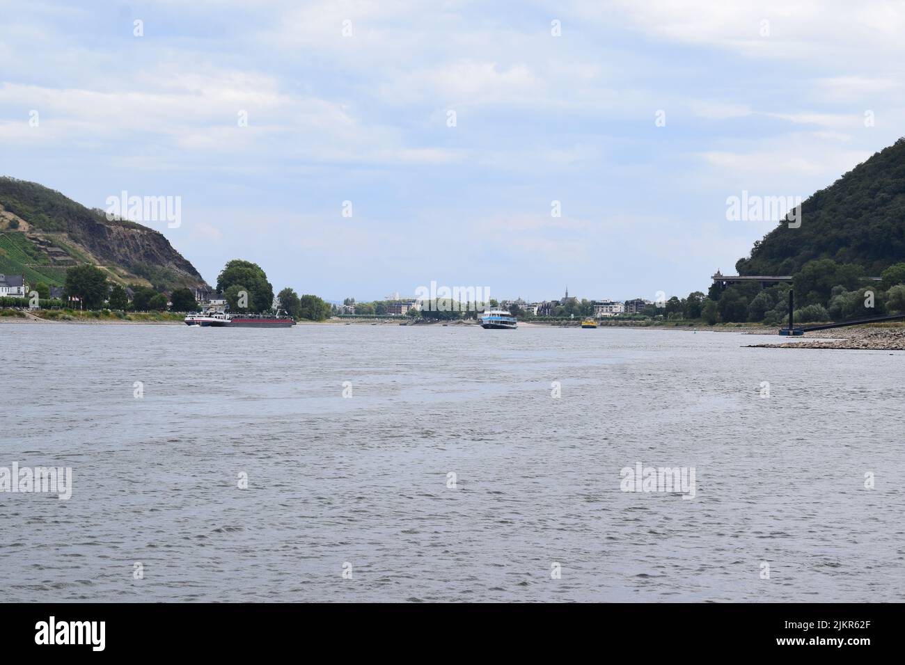 turning passenger ship Stock Photo - Alamy