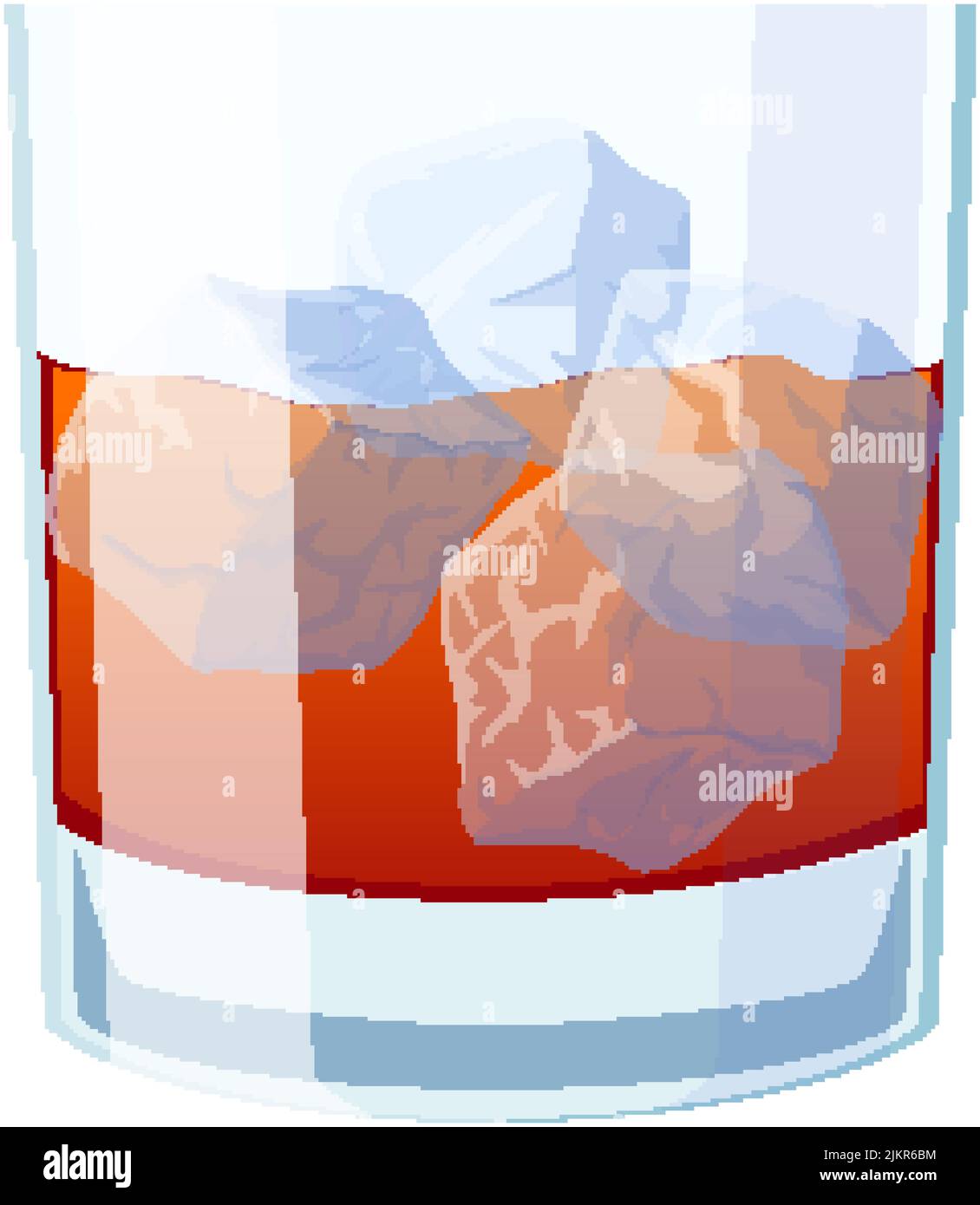 ice whiskey cartoon vector illustration Stock Vector Image & Art - Alamy