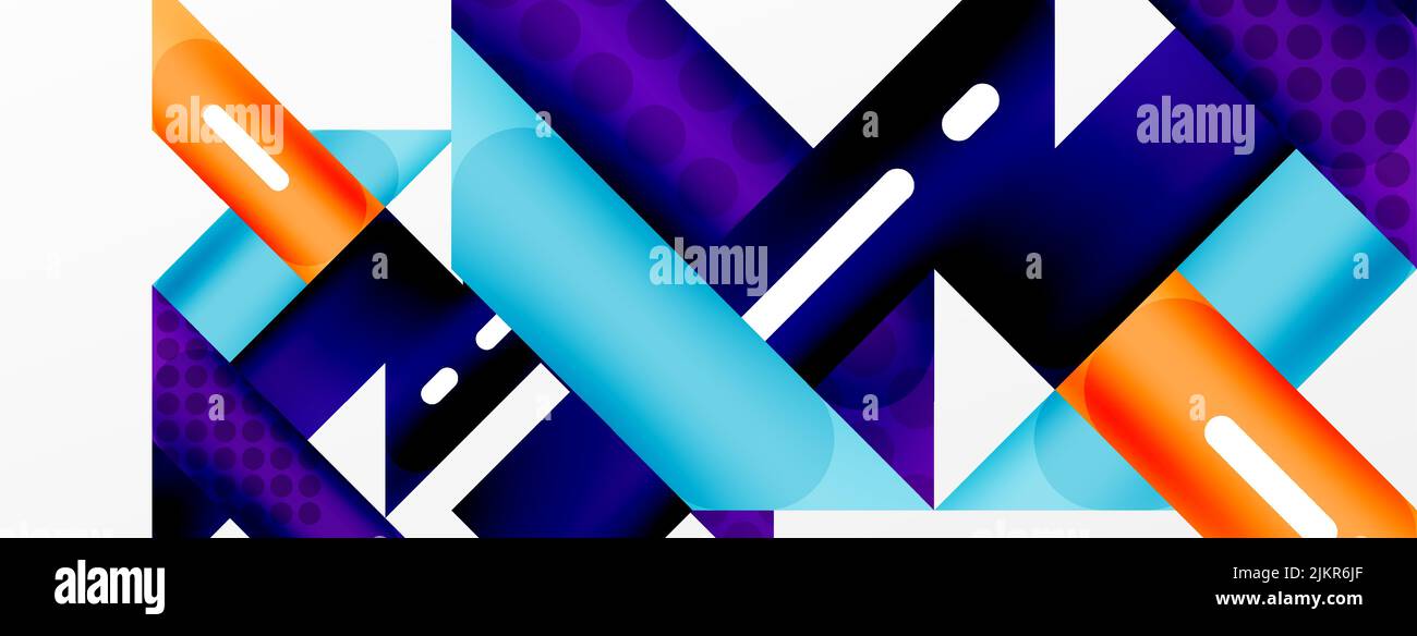 Background color abstract overlapping stripes. Minimal composition ...