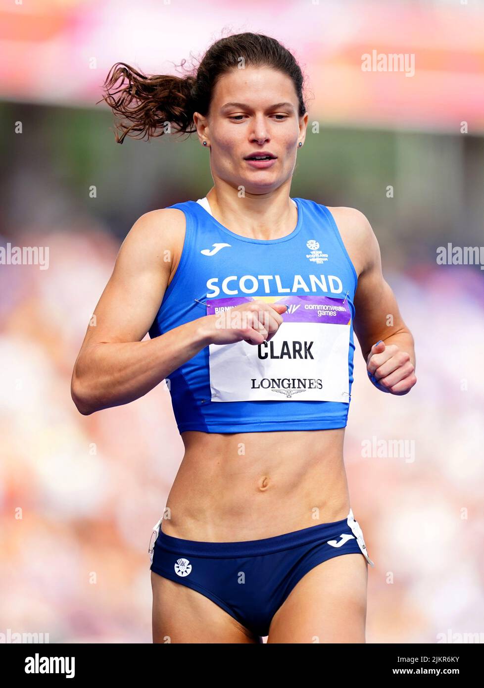Scotland's Zoey Clark in action during Heat 3 of the Women's 400m at ... Scotland's Zoey Clark in action during Heat 3 of the Women's 400m at ...