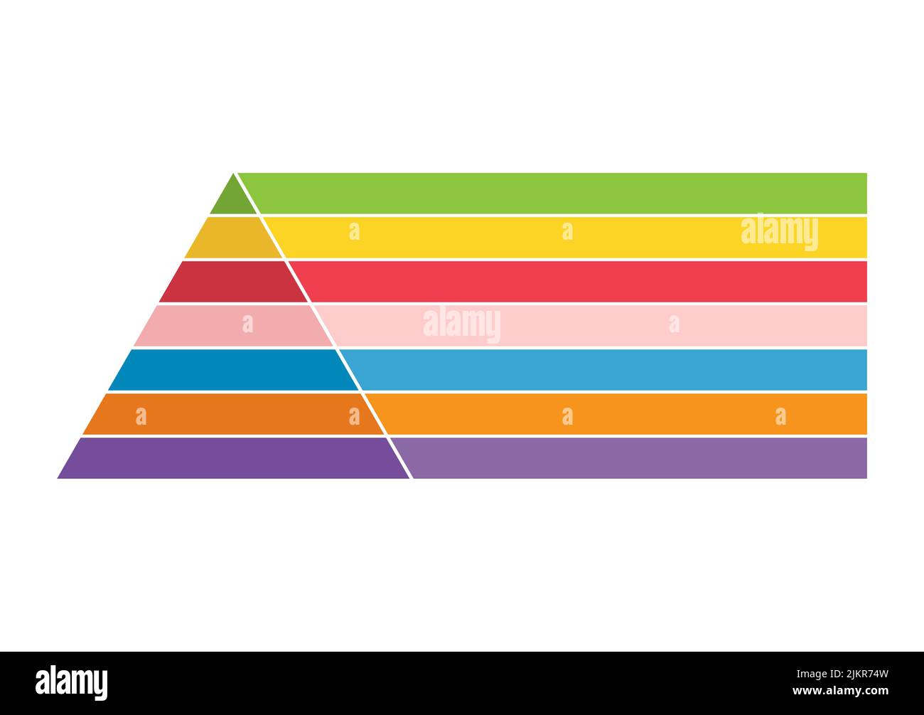 Pyramid infographic chart layout, info modern concept step presentation ...