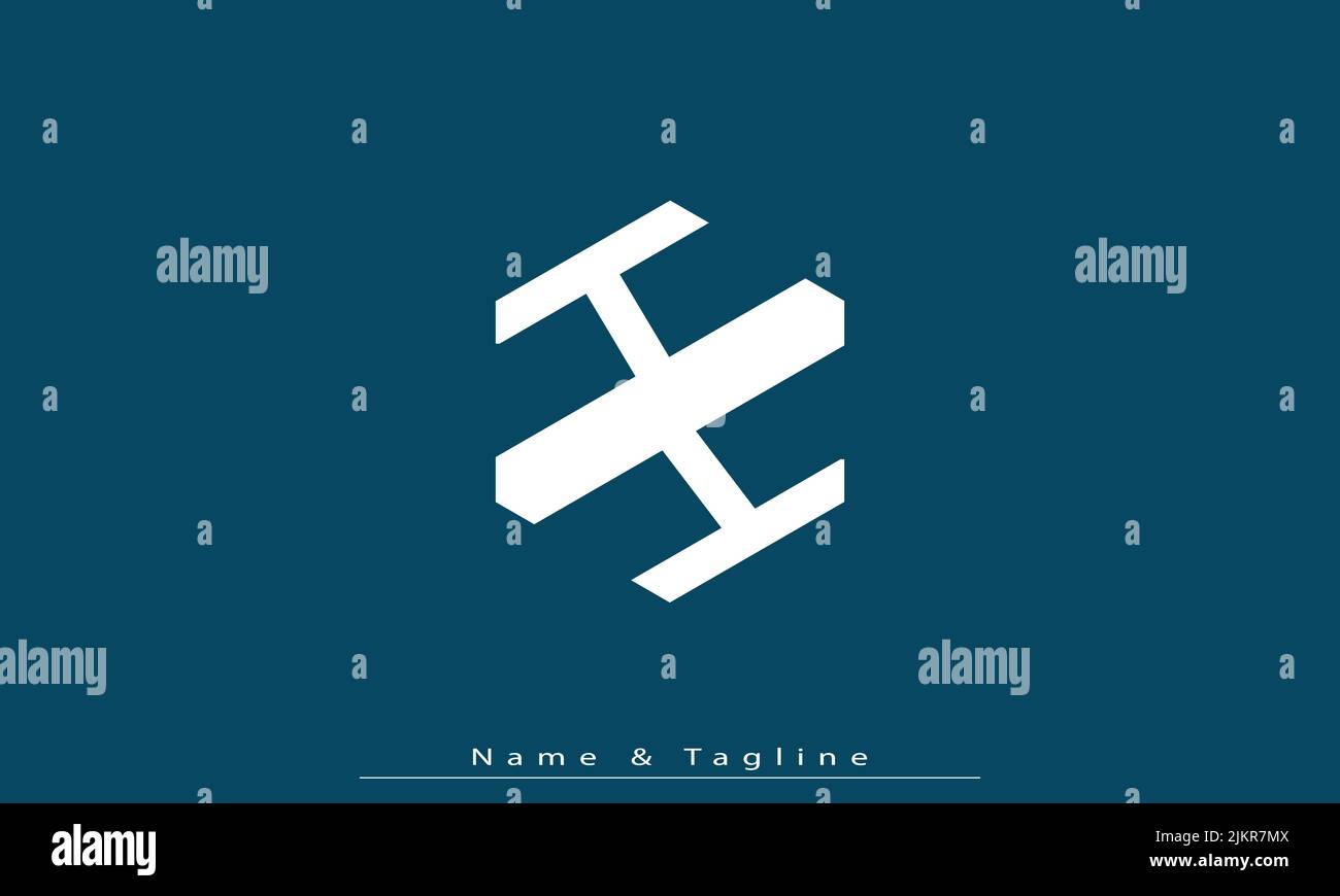 Alphabet letters Initials Monogram logo HH Stock Vector Image & Art - Alamy